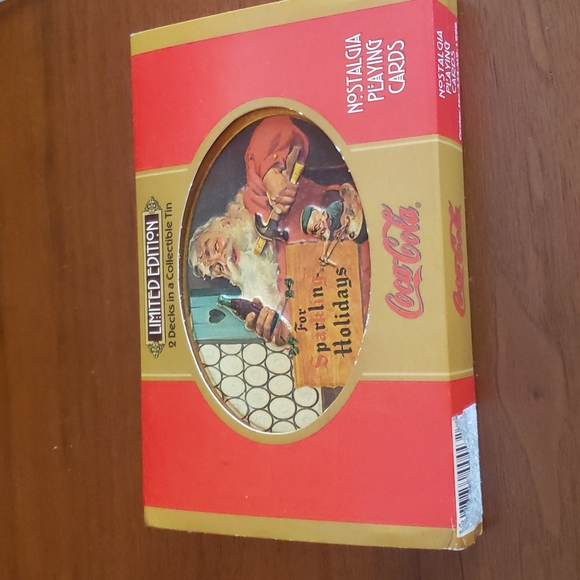 Coca Cola | Games | Coca Cola Nostalgia Playing Cards Limited Edition 2 ...